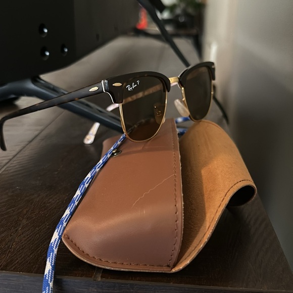 Ray-Ban | Accessories | Ray Ban Polarized Sunglasses With Cord And Case ...